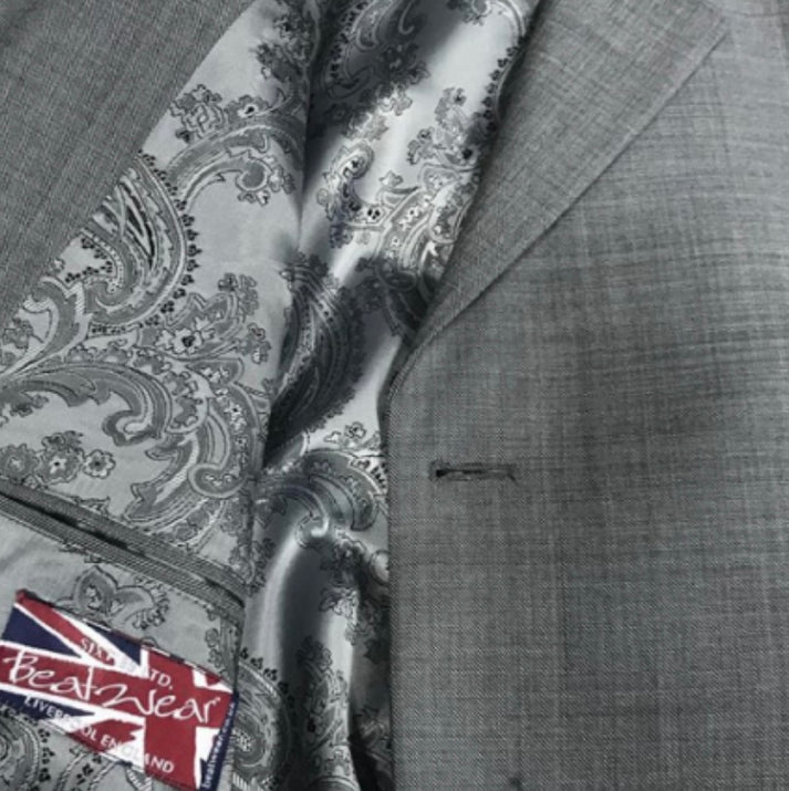 Beatwear Silver Grey Chesterfield Jacket size 36R 50R 52R Last Availab ...